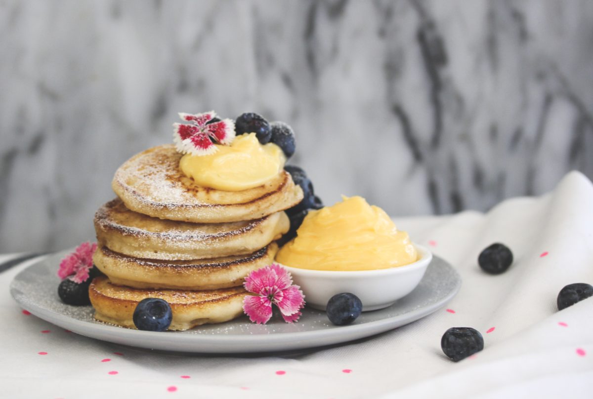 Annabel Cooks: Mother’s Day Breakfast Pancakes With Lemon Curd And ...